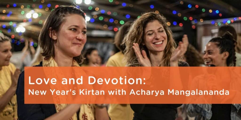 New Year's Kirtan with Acharya Mangalananda December 2023 - Sivananda Ashram Yoga Retreat Bahamas